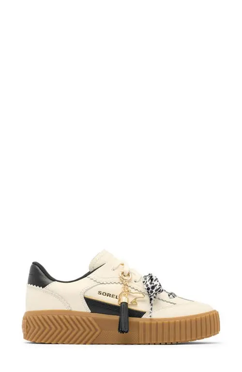 Sorel Ona Ave Platform Sneakers - Snow/black