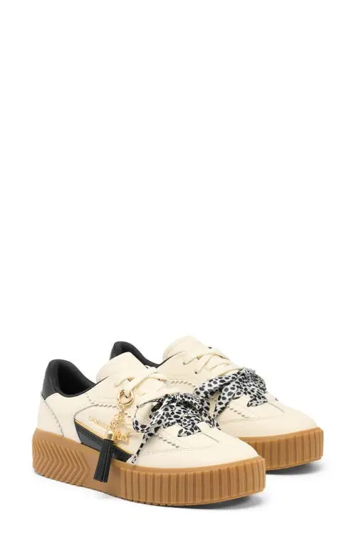 Sorel Ona Ave Platform Sneakers - Snow/black