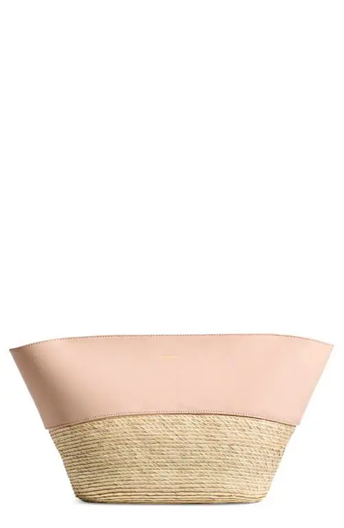 Altuzarra Basket Clutch - Pale Blush