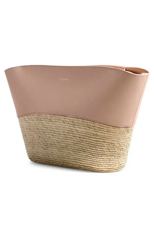 Altuzarra Basket Clutch - Pale Blush