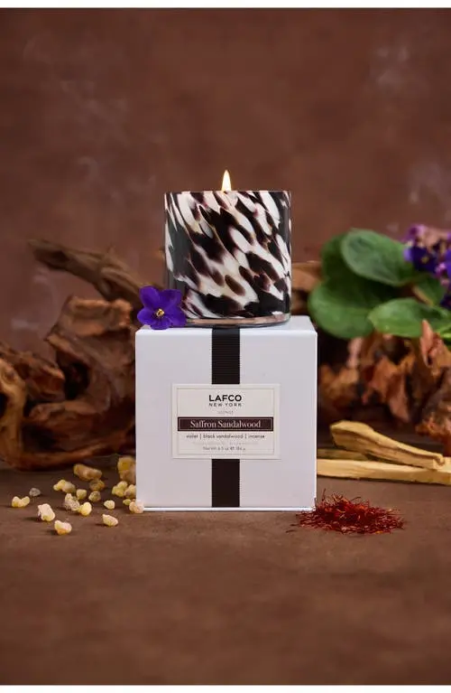 LAFCO NEW YORK Saffron Sandalwood Classic Candle