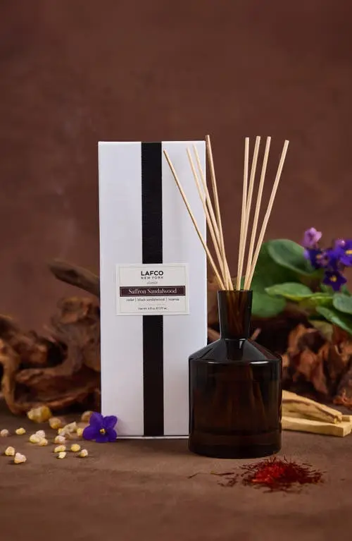 LAFCO Saffron Sandalwood Classic Reed Diffuser