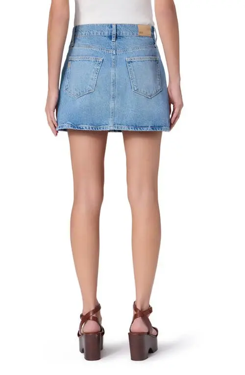 Paige Bobbie Denim Miniskirt