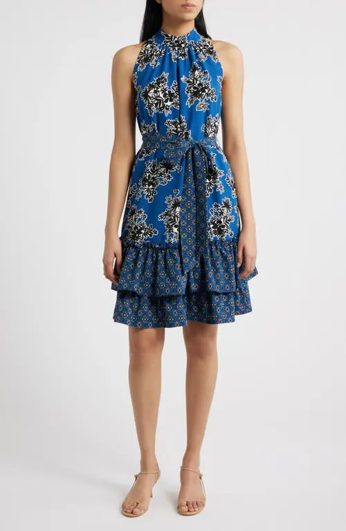 Sam Edelman Layered Ruffle Sleeveless Dress