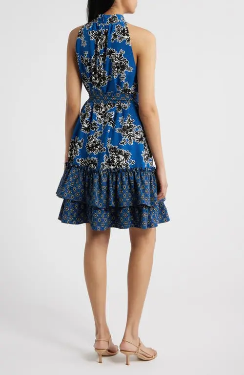 Sam Edelman Layered Ruffle Sleeveless Dress