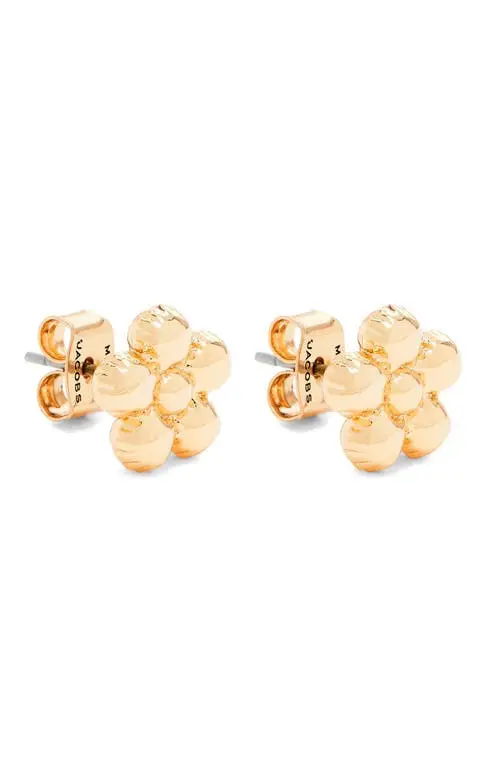 Marc Jacobs Daisy Balloon Stud Earrings - Gold