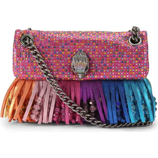 Kurt Geiger Mini Kensington Fringe Shoulder Bag - Open Miscellaneous