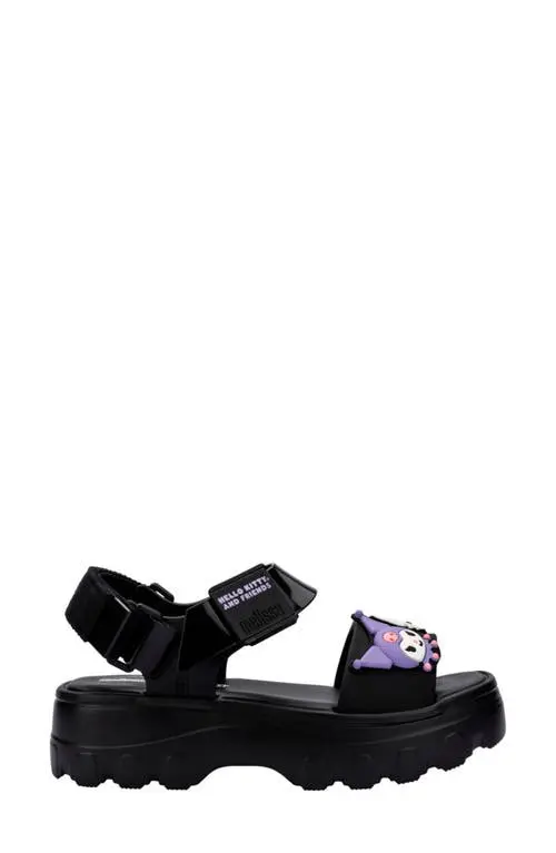 Melissa X Hello Kitty And Friends Lug Sole Sandal - Black