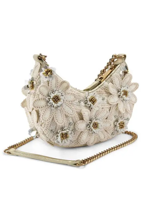 Kurt Geiger Small Chelsea Chain Hobo - Open White