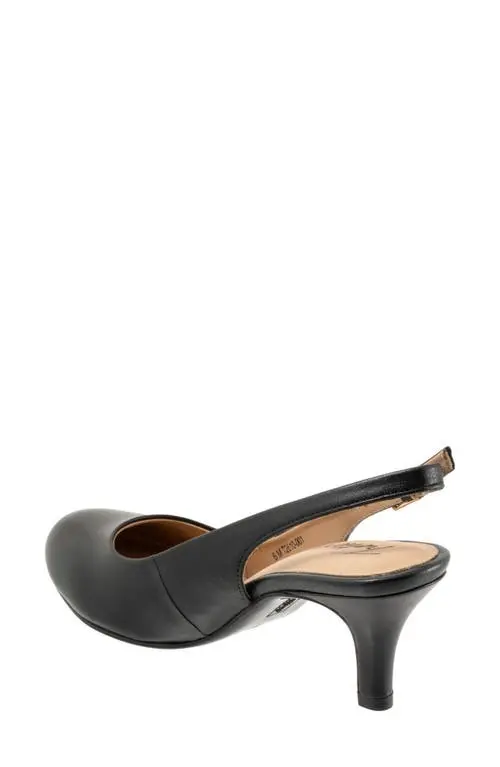 Trotters Lexi Slingback Pump - Black
