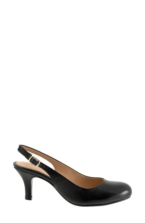 Trotters Lexi Slingback Pump - Black
