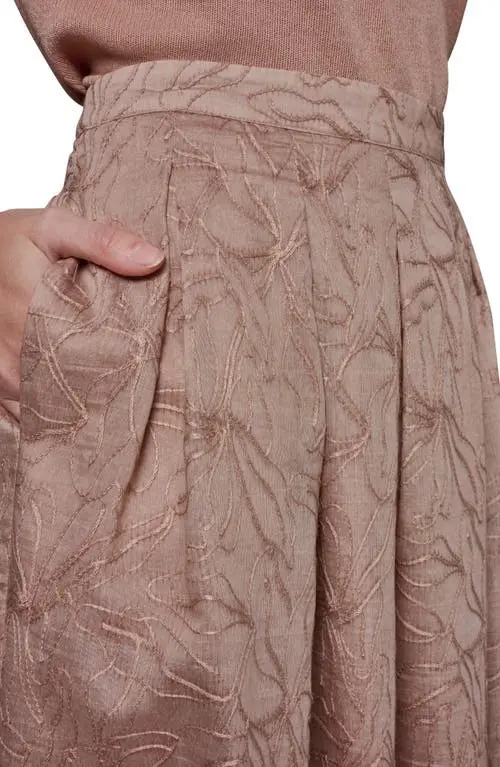 Donna Karan New York Embroidered Knee-length Skirt - Umbria