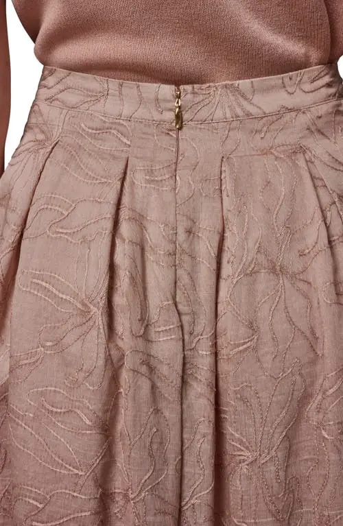 Donna Karan New York Embroidered Knee-length Skirt - Umbria