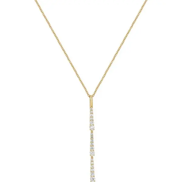 Bony Levy Audrey Diamond Bar Pendant Necklace - 18k Gold