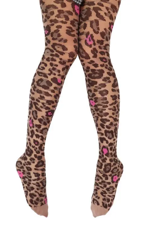 SOCK CANDY Leopard Printed Tights