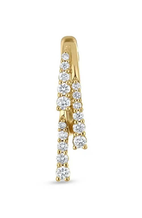 Bony Levy Audrey Diamond Pavé Hoop Earrings