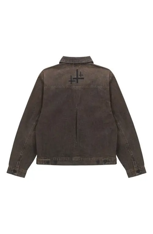 RtA Valentiano Boxy Denim Jacket