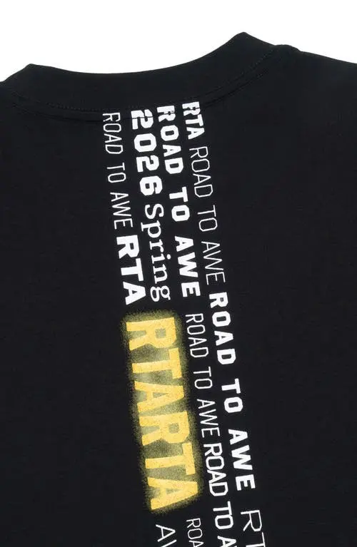 RtA Lawrence Exodus Long Sleeve Graphic T-shirt