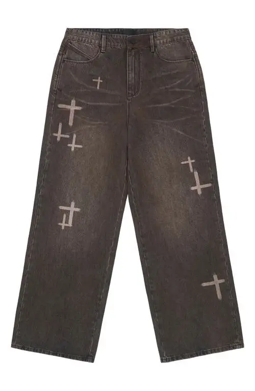 RtA Franco Wide Leg Jeans
