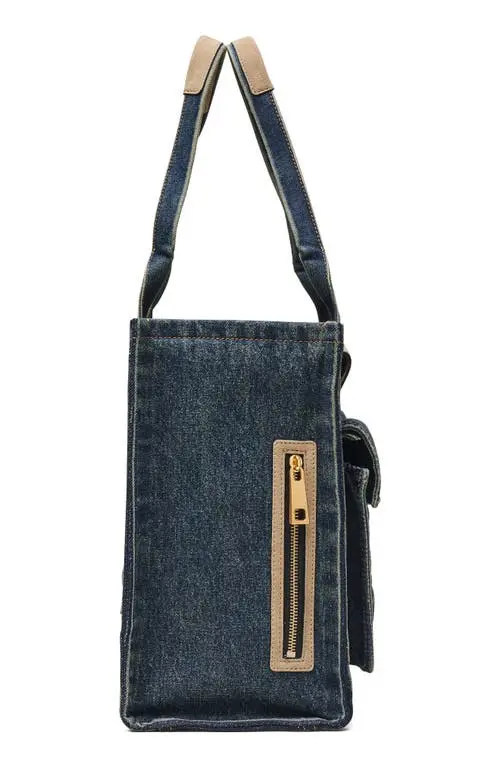Marc Jacobs Large Denim Tote Bag