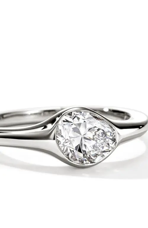 John Hardy Sterling Lab-grown Diamond Ring - Silver