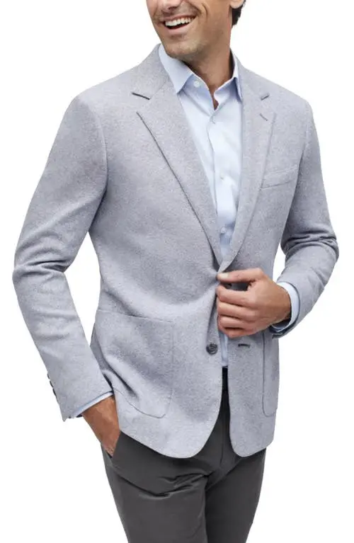 Bonobos Trim Fit Knit Cotton Sport Coat - Grey