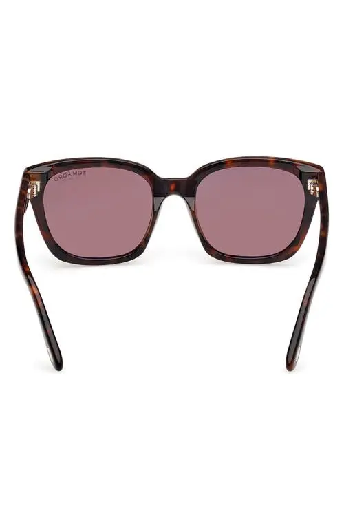 TOM FORD Square Frame Sunglasses