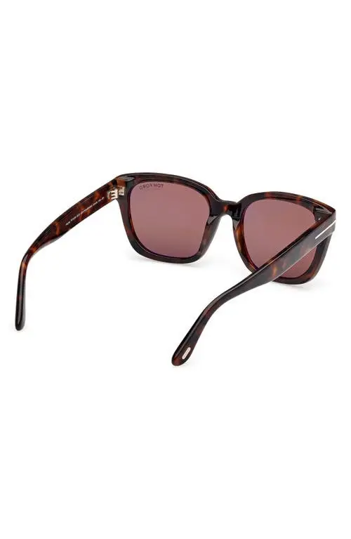 TOM FORD Square Frame Sunglasses