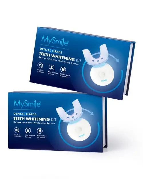 MYSMILE Two Original Teeth Whitening Kits - Blue