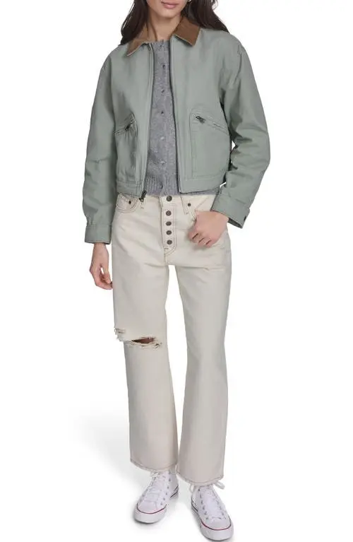 LEVI'S Crop Utility Jacket - Shadow