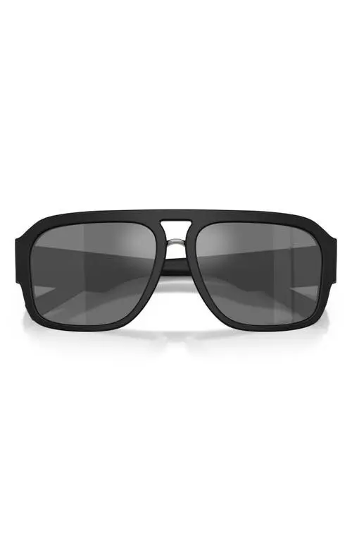 Dolce & Gabbana 58mm Pilot Sunglasses