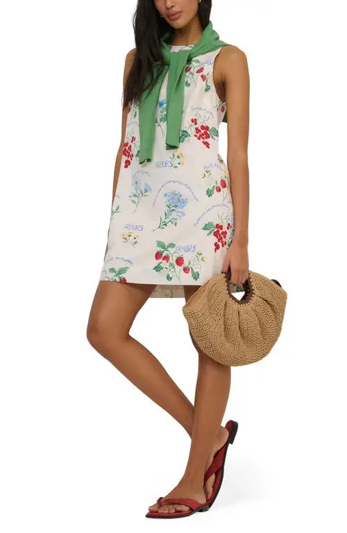 NOBODY'S CHILD Palermo Floral Shift Mini Dress