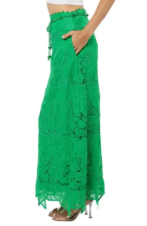 CIEBON Lori Lace Midi Skirt