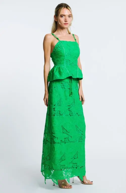 CIEBON Lori Lace Midi Skirt