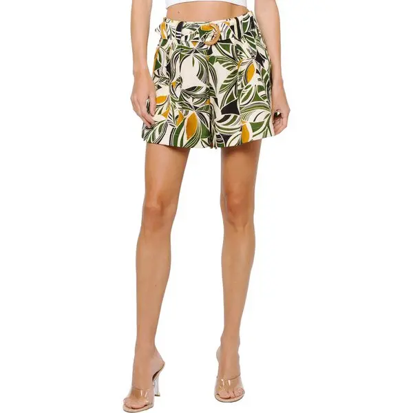 CIEBON Aryvia Belted Shorts