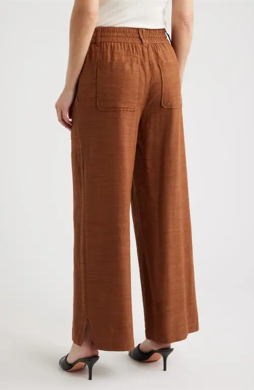 Wit & Wisdom Skyrise Wide Leg Pants - Pecan