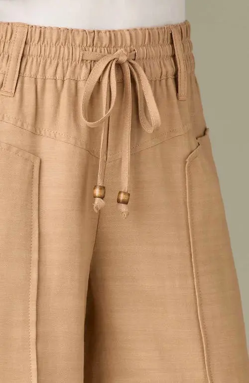 Wit & Wisdom Skyrise Wide Leg Pants - Warm Sand