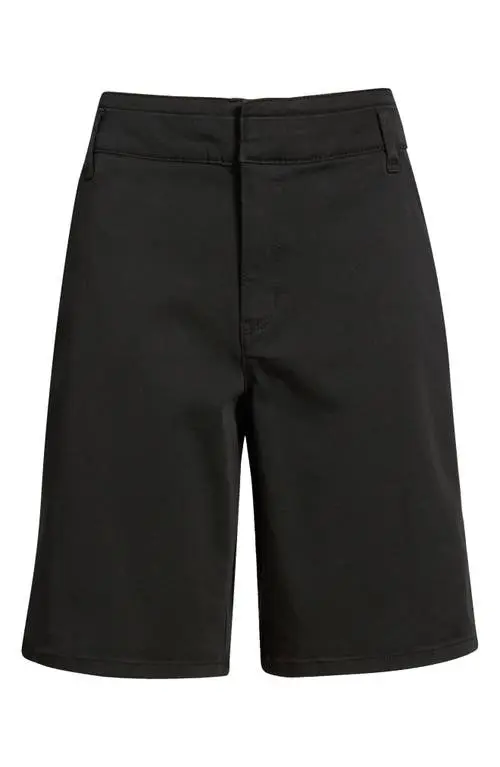 Wit & Wisdom High-waist Denim Shorts - Black