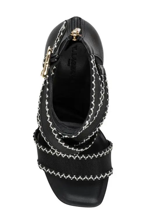 Karl Lagerfeld Paris Careliz Ankle Strap Sandal