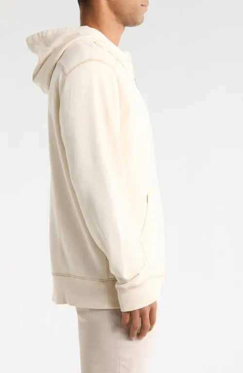 Tommy Bahama Cirrus Breeze Half Zip Hoodie - Natural