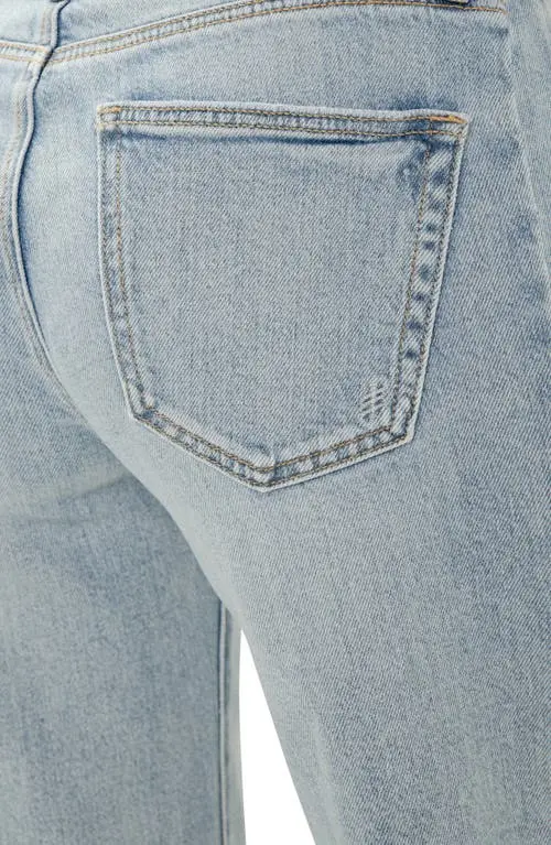 SILVER JEANS CO. Suki Curvy Ankle Wide Leg Jeans With Raw Hem