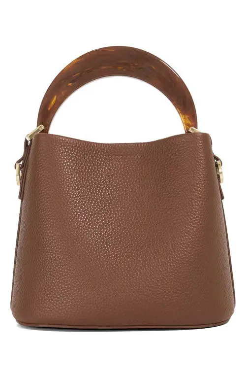 Dune London Dharla Leather Top Handle Bag - Brown