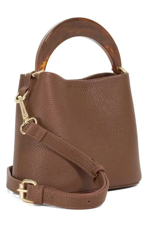 Dune London Dharla Leather Top Handle Bag - Brown