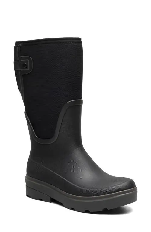 Bogs Hazel Tall Adjustable Calf Rain Boots - Black