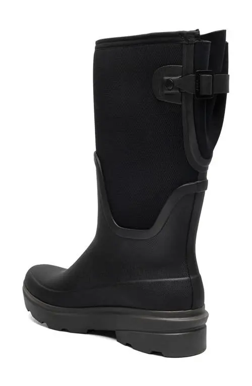 Bogs Hazel Tall Adjustable Calf Rain Boots - Black