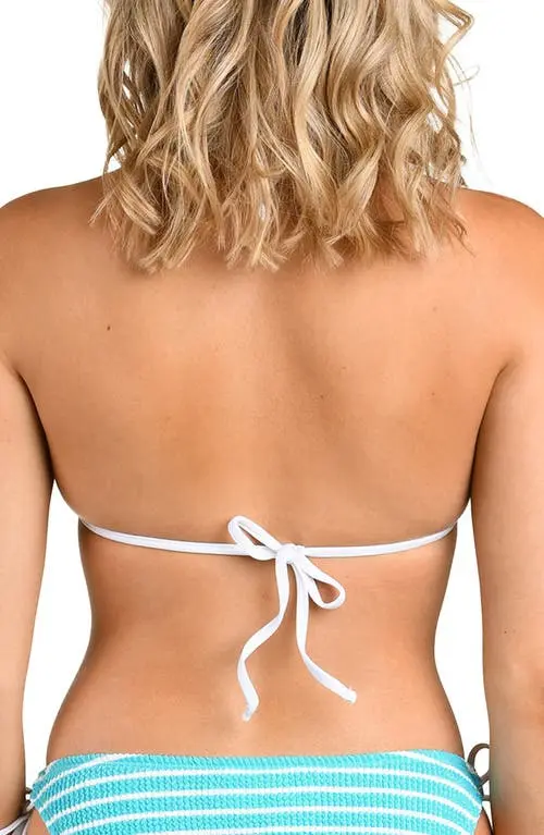 CITRUS Brenton Triangle Bikini Top - Lagoon