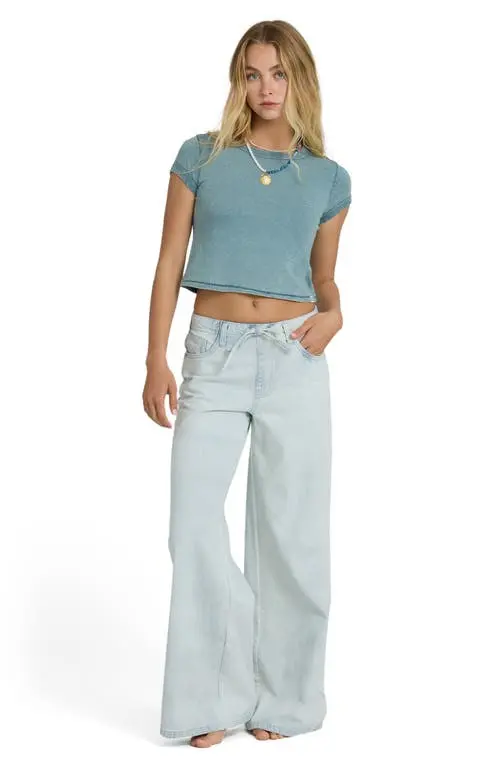 BILLABONG Jade Saltwashed Tie Waist Jeans