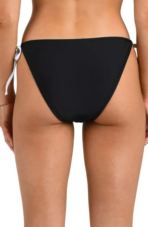CITRUS Side-tie Bikini Bottom - Black