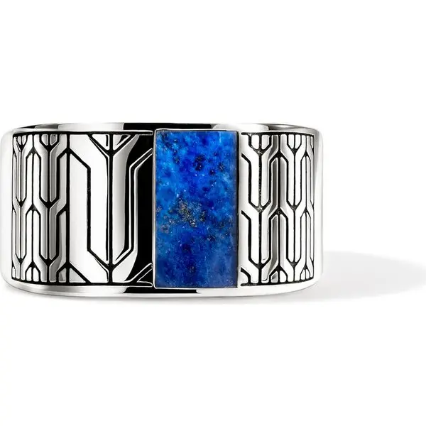 John Hardy Icon 50 Signet Ring - Lapis Lazuli
