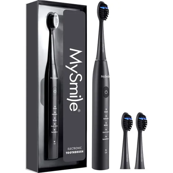 MYSMILE Dy156 Essential Electric Toothbrush With 5 Modes - Black